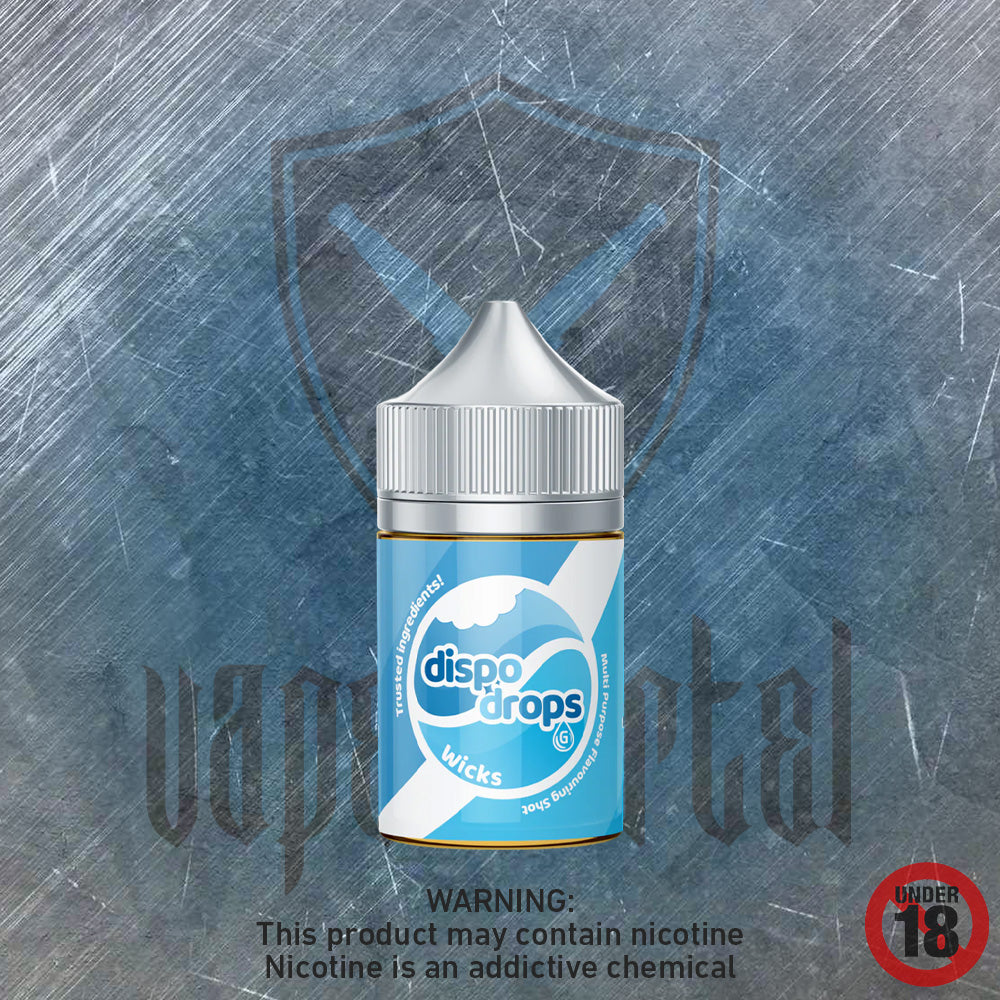 Dispo Drops: Wicks MTL/Nic Salt Longfill – VAPE CARTEL