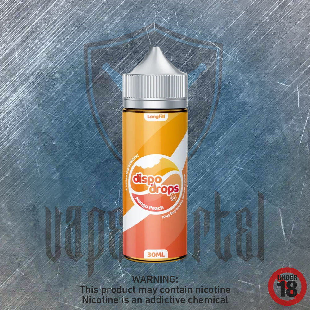 Dispo Drops: Mango Peach Longfill – VAPE CARTEL