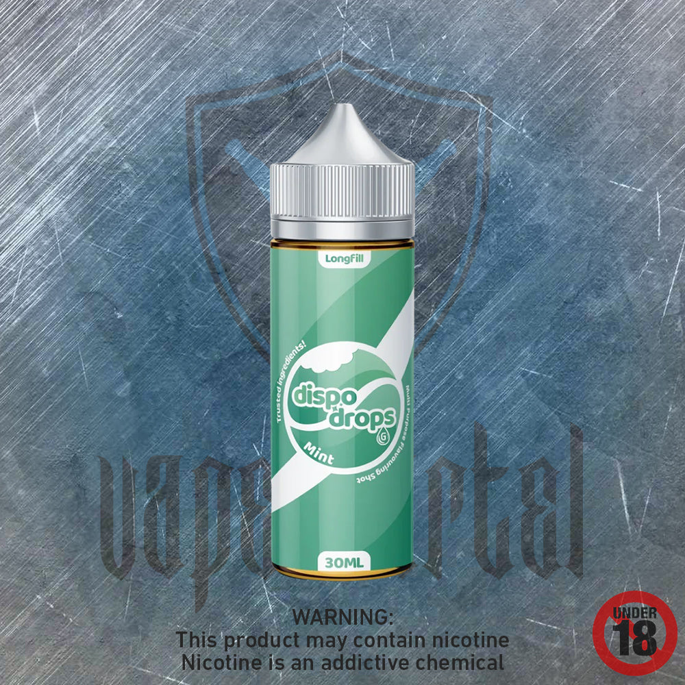 Dispo Drops: Mint Longfill – VAPE CARTEL