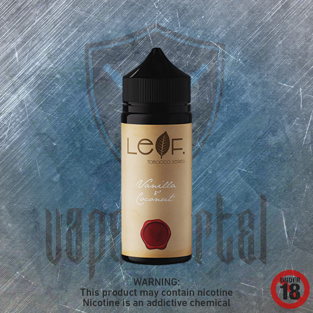 Leaf: Vanilla Coconut Longfill – VAPE CARTEL