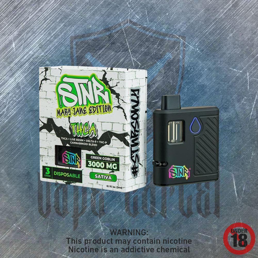 Mary Jane Edition: Green Goblin 3g Delta 8 Disposable – VAPE CARTEL