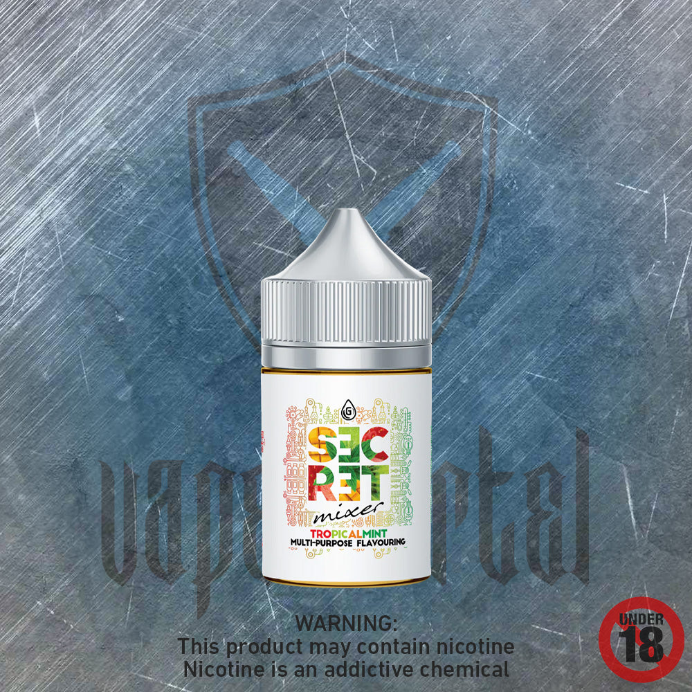 Secret Mixer - Tropical Mint MTL/Nic Salt Longfill – VAPE CARTEL