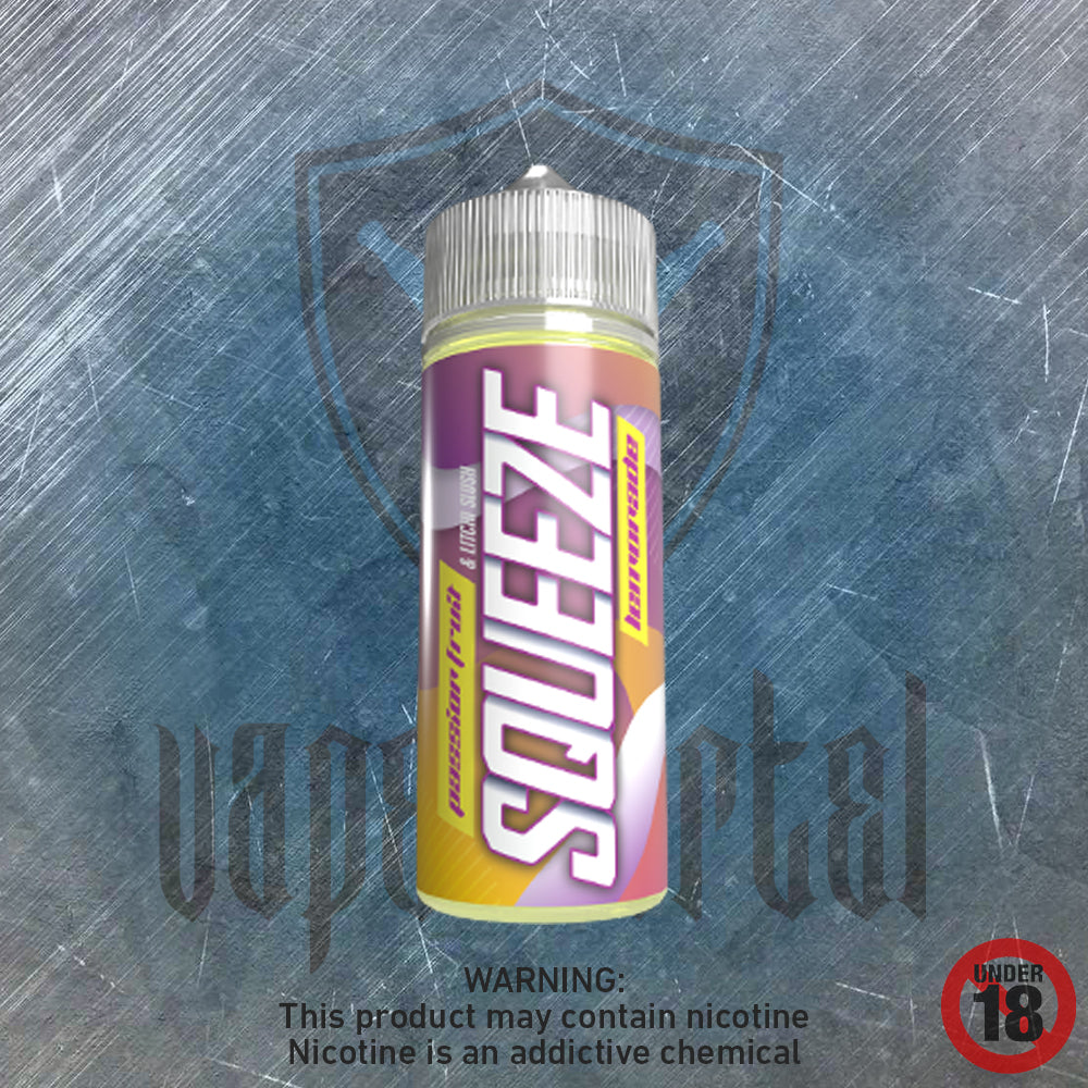 Squeeze Passionfruit & Litchi Slush Lemonade – VAPE CARTEL