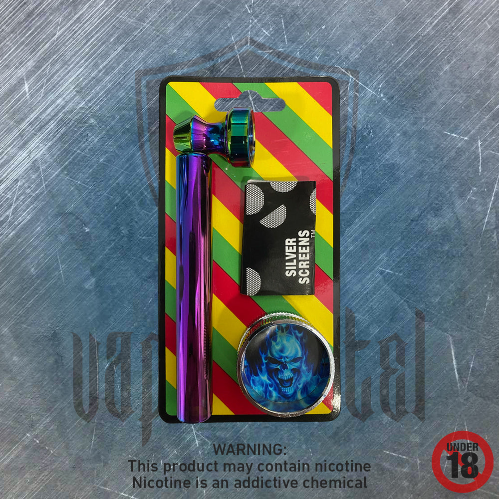 Rasta Pipe Set – VAPE CARTEL