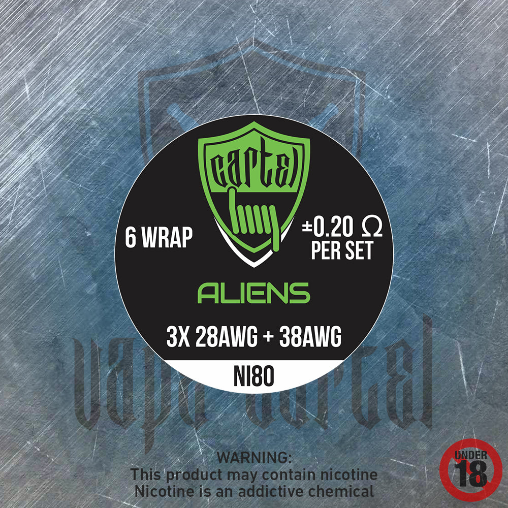 Cartel Built Coils – VAPE CARTEL