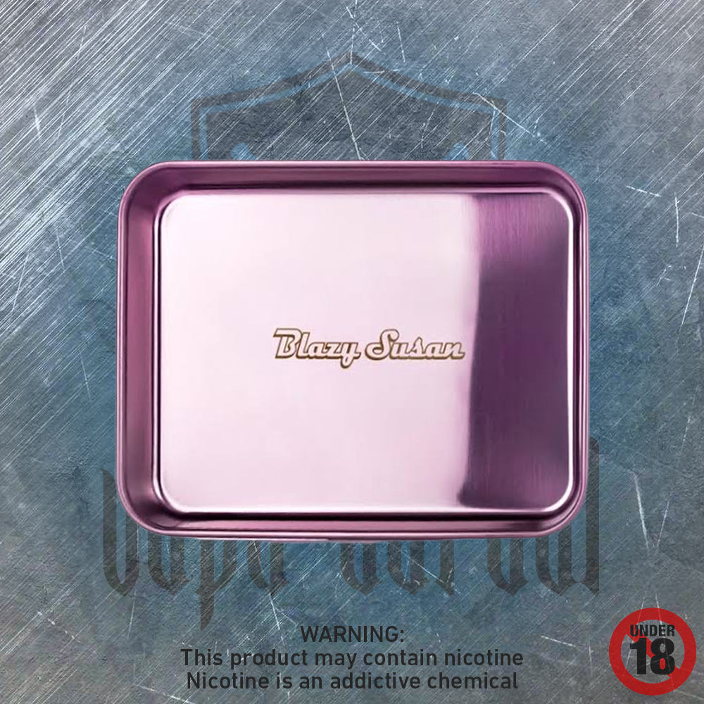 Stainless Steel Rolling Tray – VAPE CARTEL